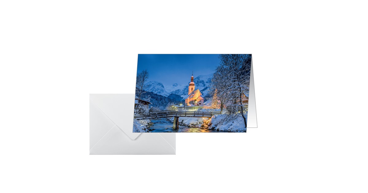 SIGEL DS097 - Weihnachts-Karten, Bavarian Christmas, A6, 25 Karten ...